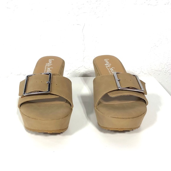 BAMBOO | Shoes | Comfy Soles By Bamboo Natural Sandal Wedges | Poshmark